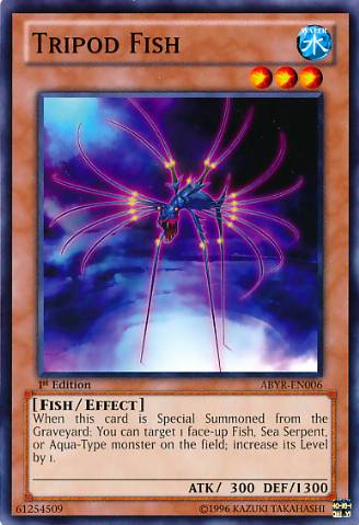 Tripod Fish (Effect Monster) - Yu-Gi-Oh! Rush Duel Card Database