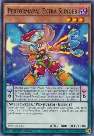 Performapal Extra Slinger (Pendulum Normal Monster) - Yu-Gi-Oh! Rush ...