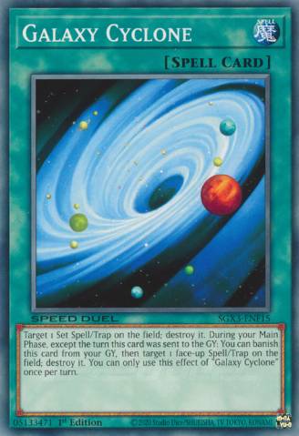 Galaxy Cyclone (Spell Card) - Yu-Gi-Oh! Rush Duel Card Database
