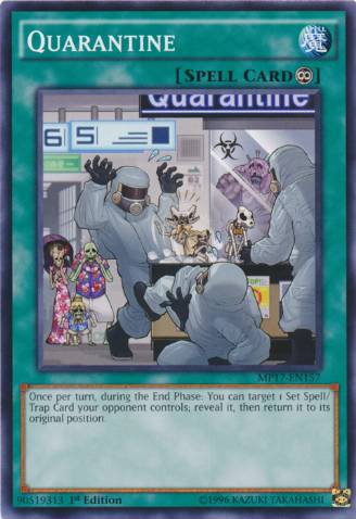 Quarantine (Spell Card) - Yu-Gi-Oh! Rush Duel Card Database