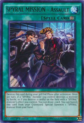 SPYRAL MISSION - Assault (Spell Card) - Yu-Gi-Oh! Rush Duel Card Database