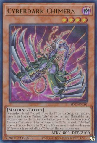 Cyberdark Chimera (Effect Monster) - Yu-Gi-Oh! Rush Duel Card Database