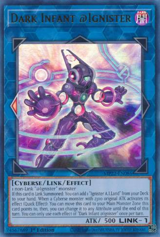 Dark Infant @Ignister (Link Monster) - Yu-Gi-Oh! Rush Duel Card Database