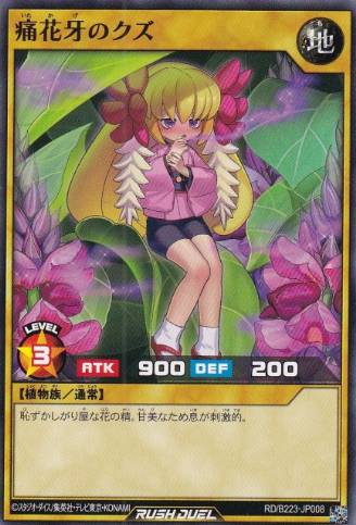 Kudzu the Bruised Shadow Flower (Normal Monster) - Yu-Gi-Oh! Rush Duel Card Database